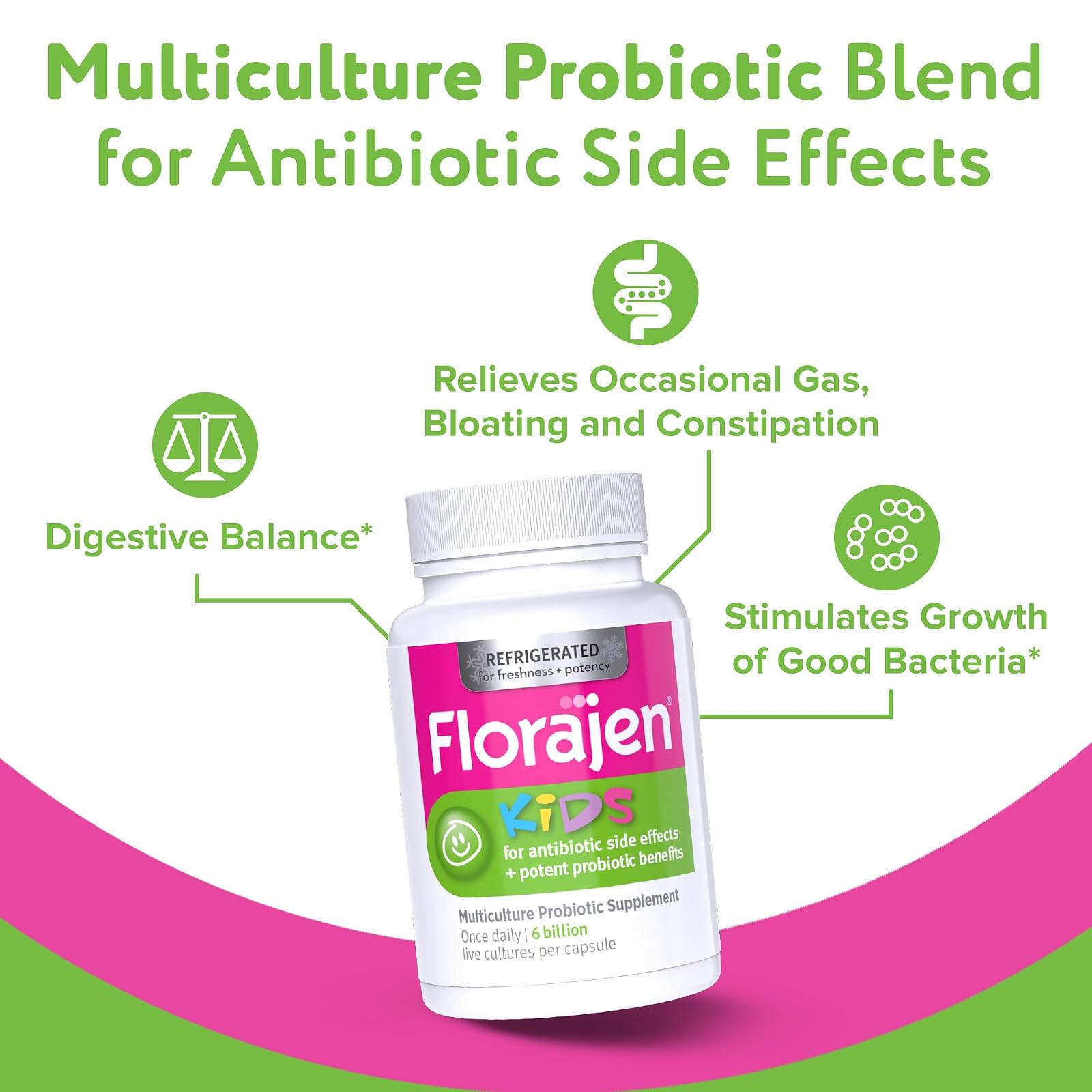 Florajen probiotics for immune support