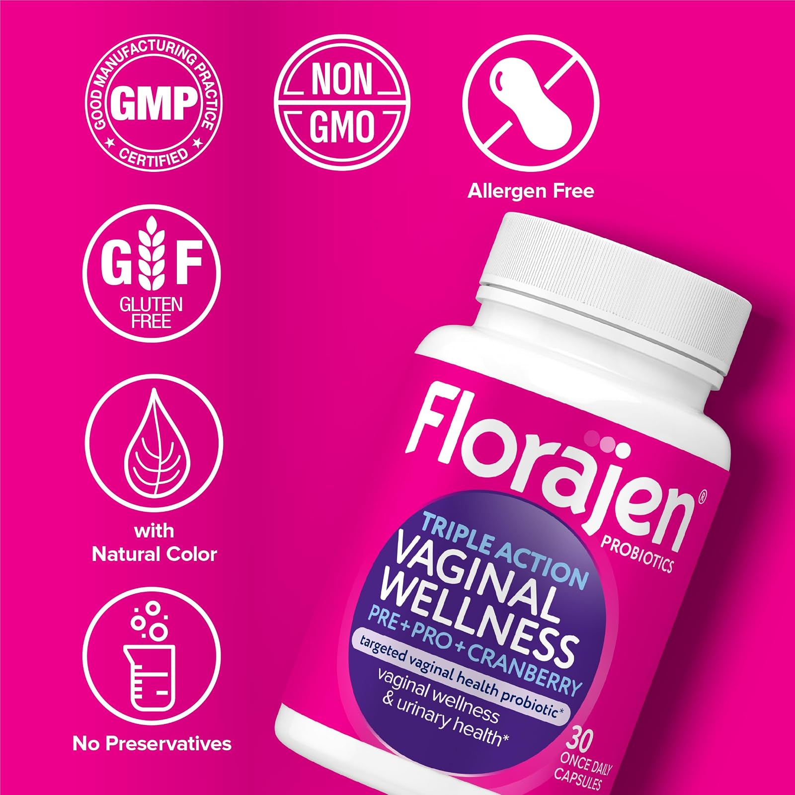 Florajen probiotics for immune support