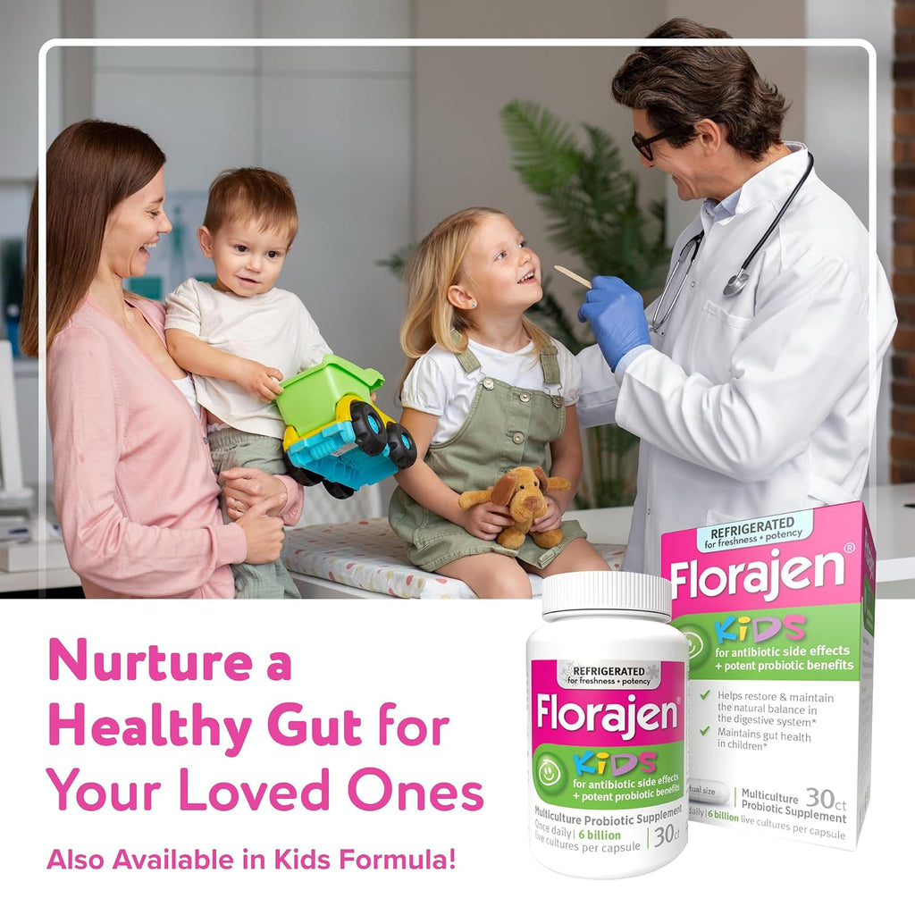 Florajen probiotics for overall wellness