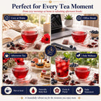 floral and fruity tea experience