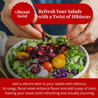 floral aroma dried hibiscus petals