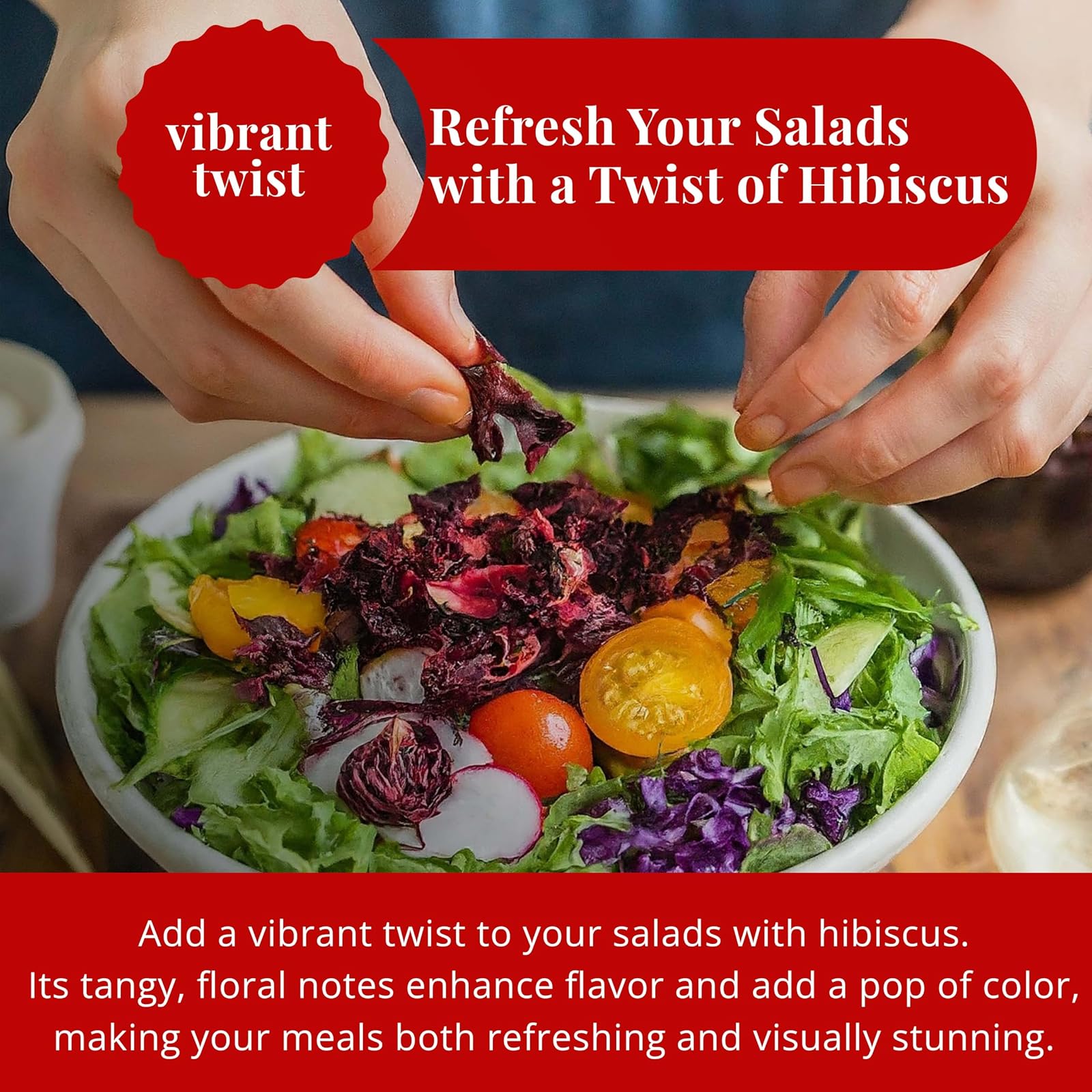 floral aroma dried hibiscus petals