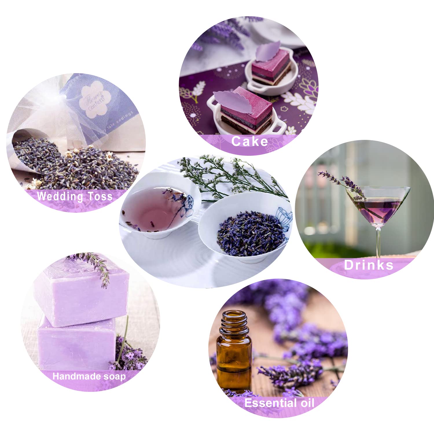 floral aroma dried lavender for wellness