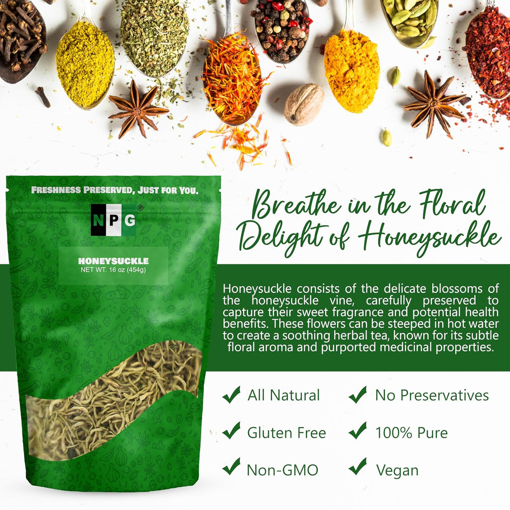 floral aroma honeysuckle tea