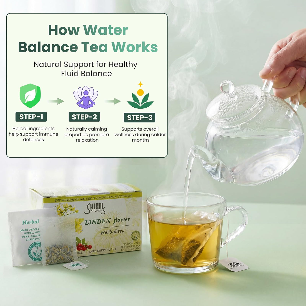 floral aroma Linden tea experience