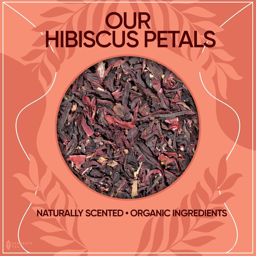 floral aroma of hibiscus tea