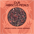 floral aroma of hibiscus tea