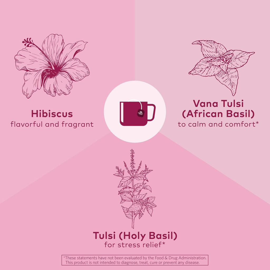floral chamomile and hibiscus blend