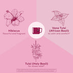 floral chamomile and hibiscus blend