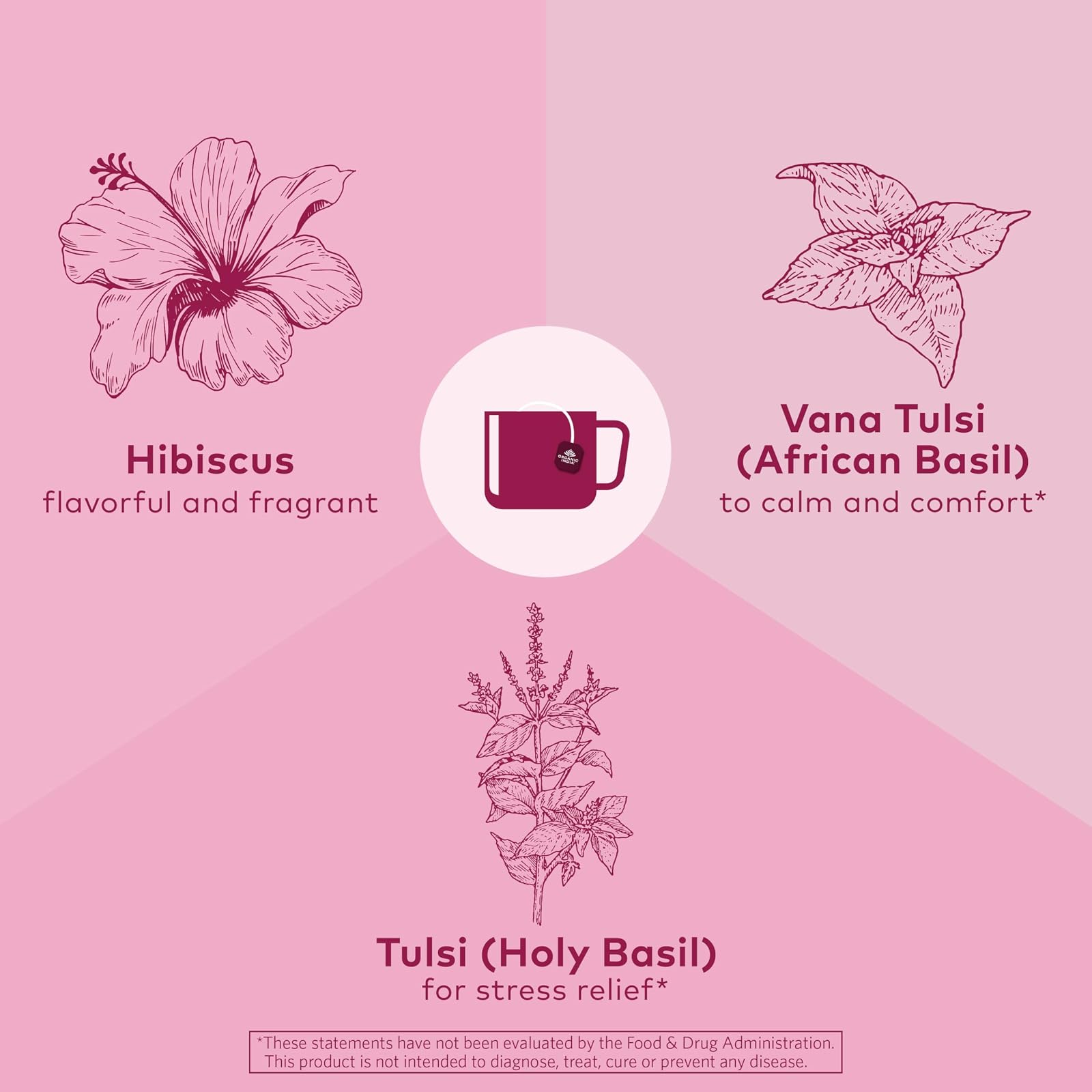 floral chamomile and hibiscus blend