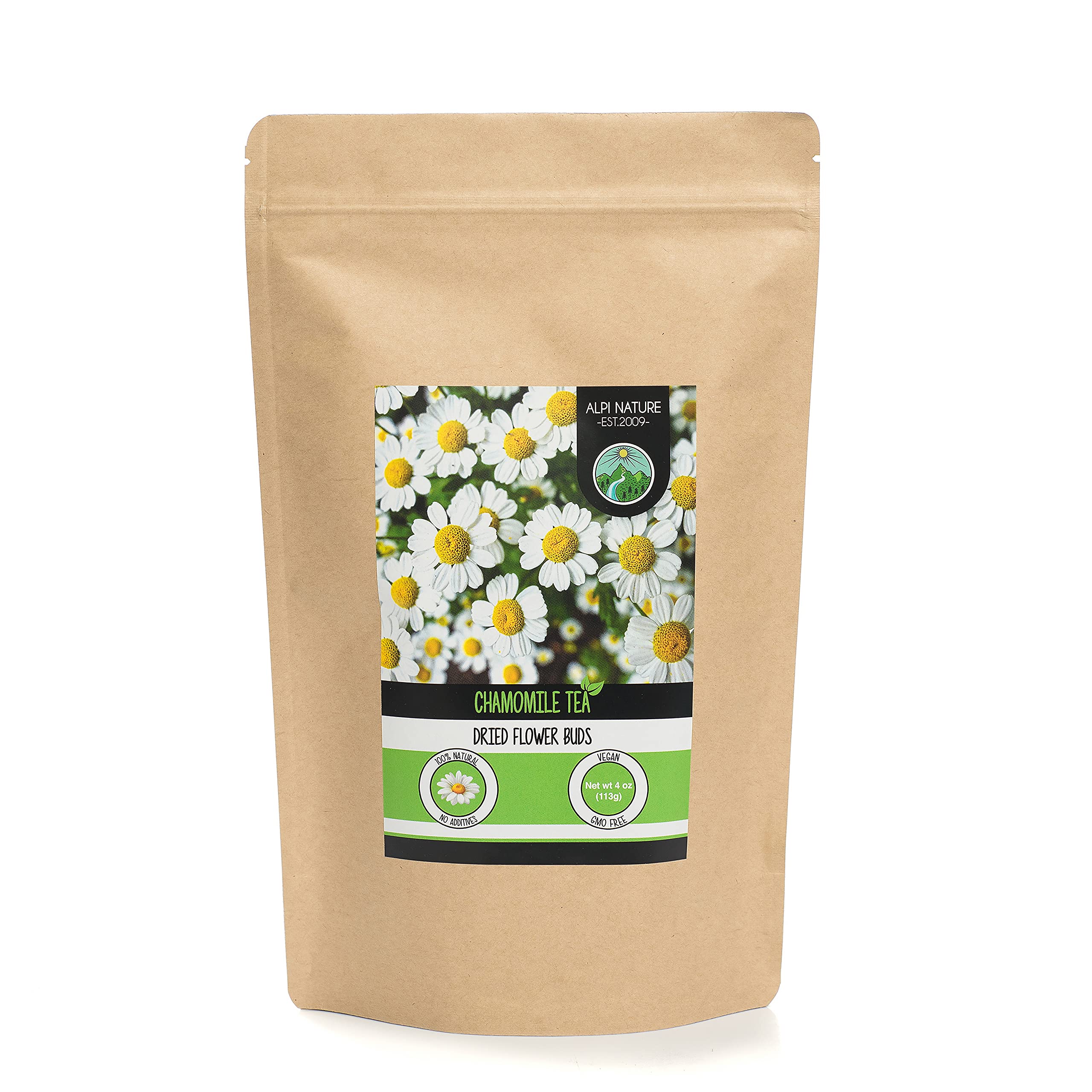 floral chamomile tea for soothing