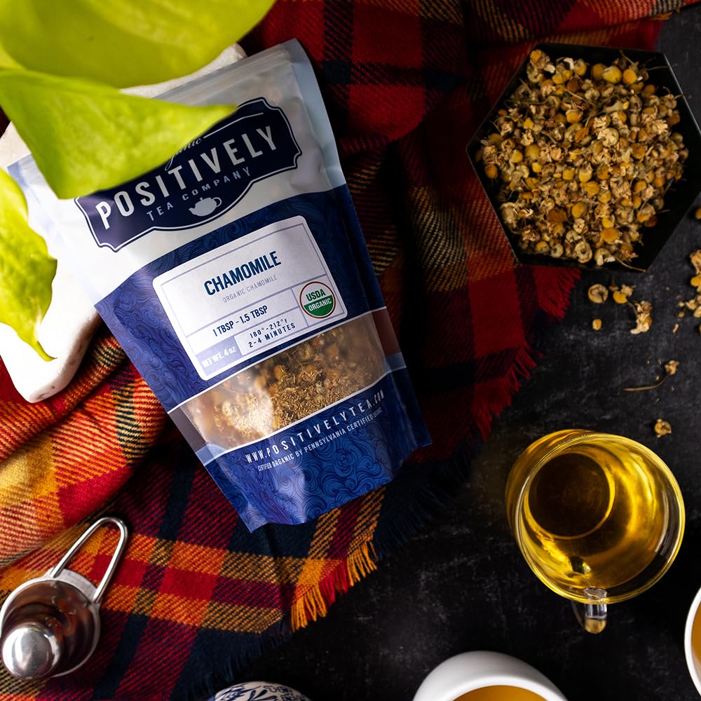 floral chamomile tea for wellness