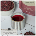floral flavor hibiscus tea blend
