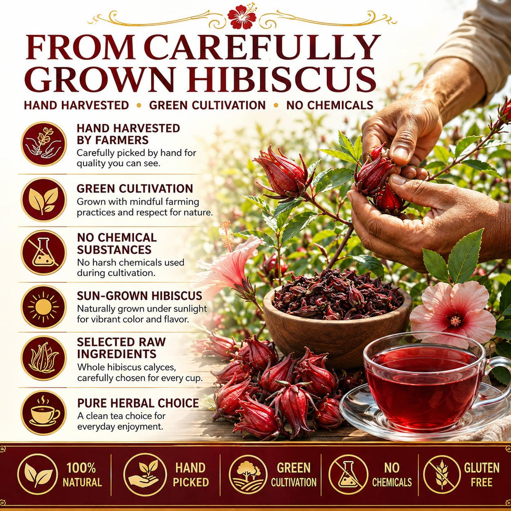 floral flavour hibiscus tea bags