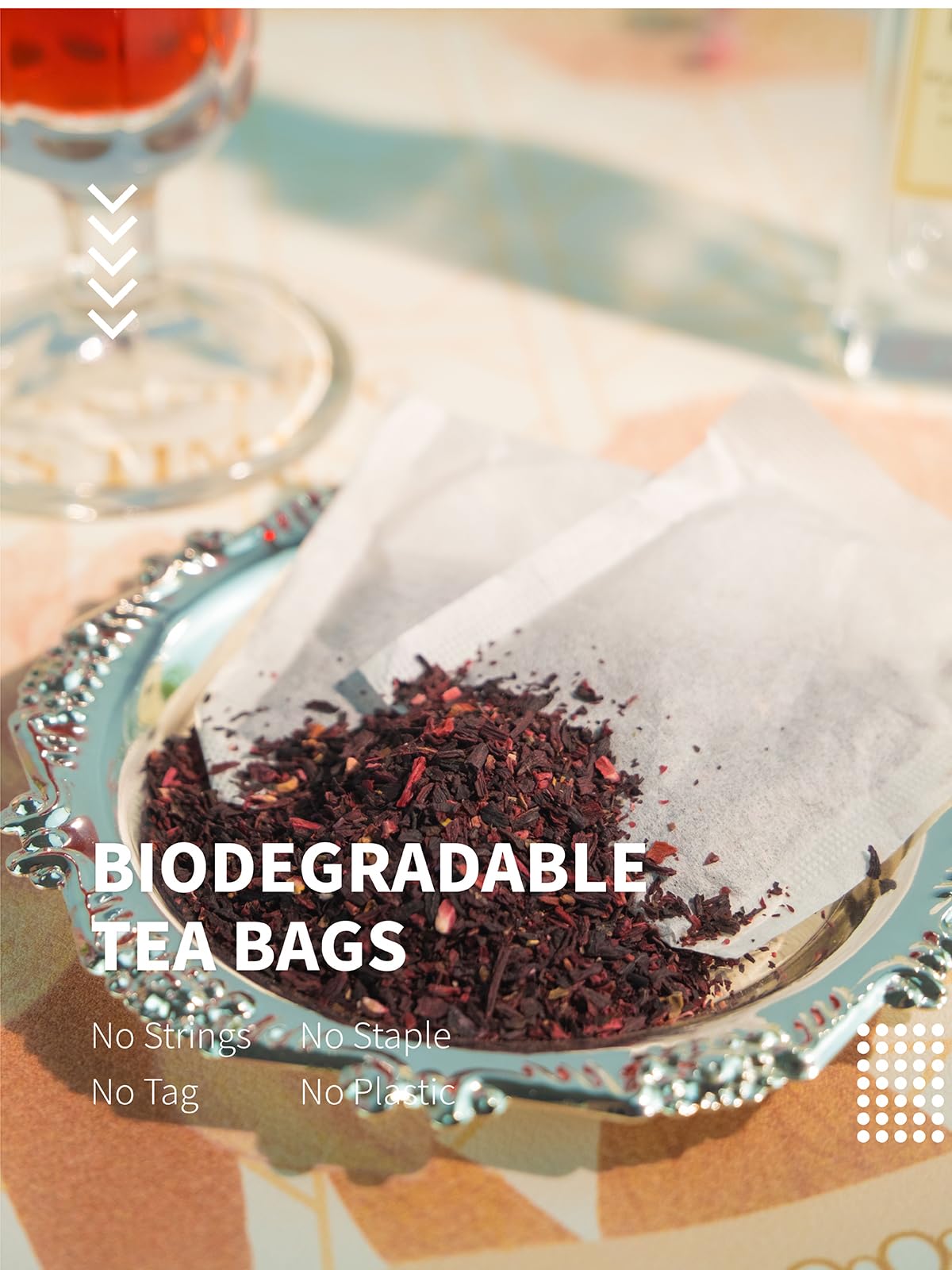 floral flavour hibiscus tea bags