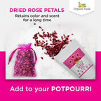 floral garnish for herbal detox tea