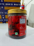 floral ginger tea with hibiscus