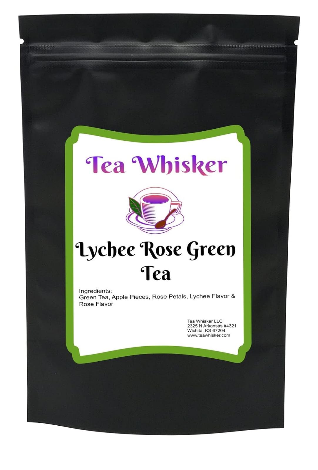 Floral green tea experience
