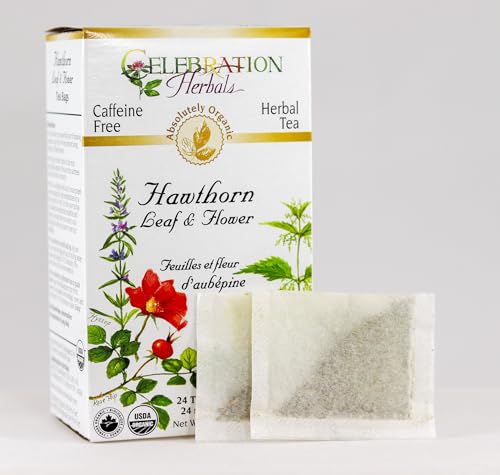 floral hawthorn tea for heart health