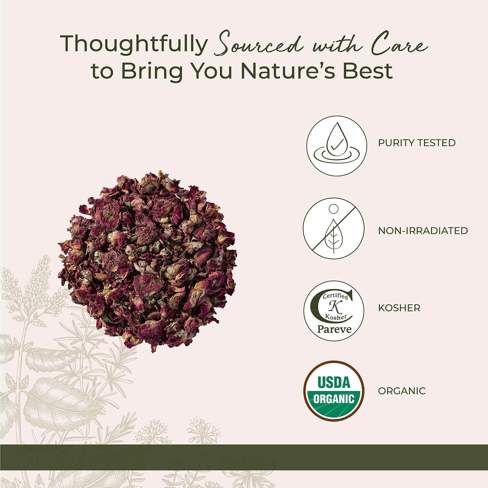 floral herbal detox tea blend
