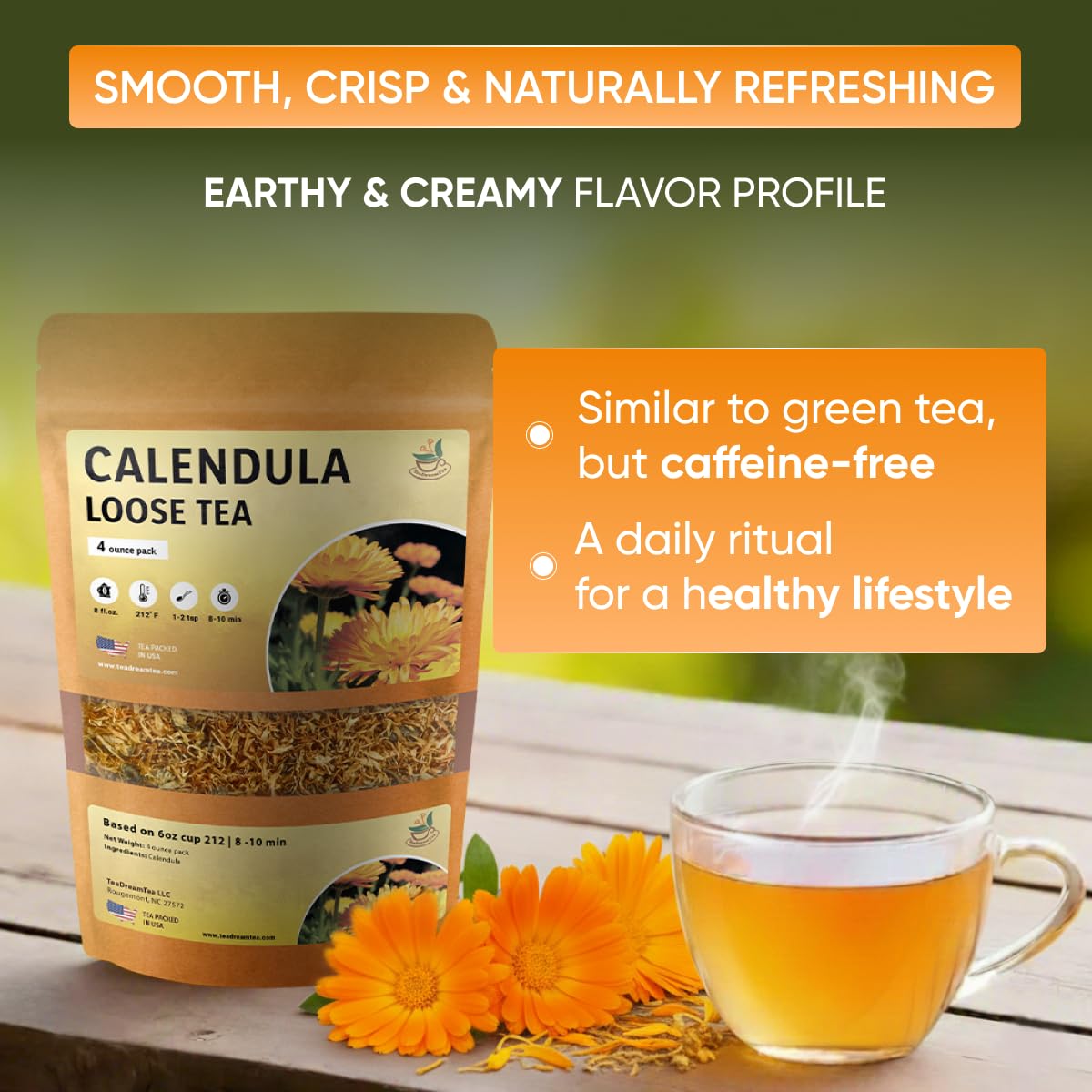floral herbal detox tea blend