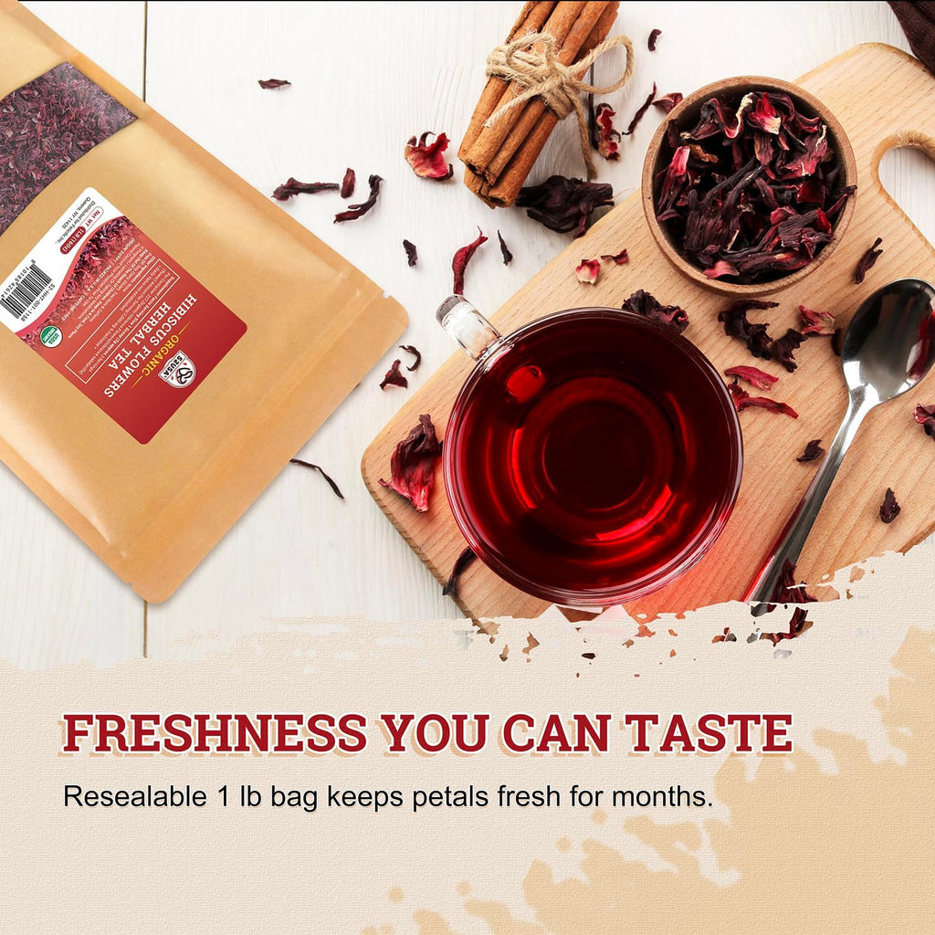 floral herbal detox tea option