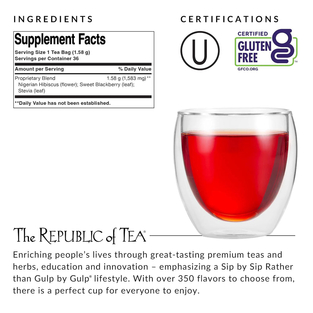 floral herbal detox tea