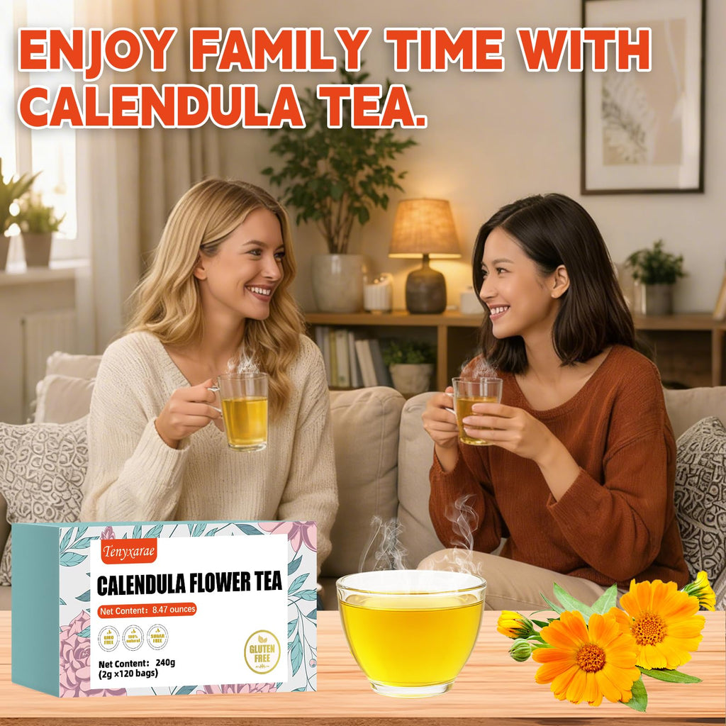 floral herbal tea bags for calming effects