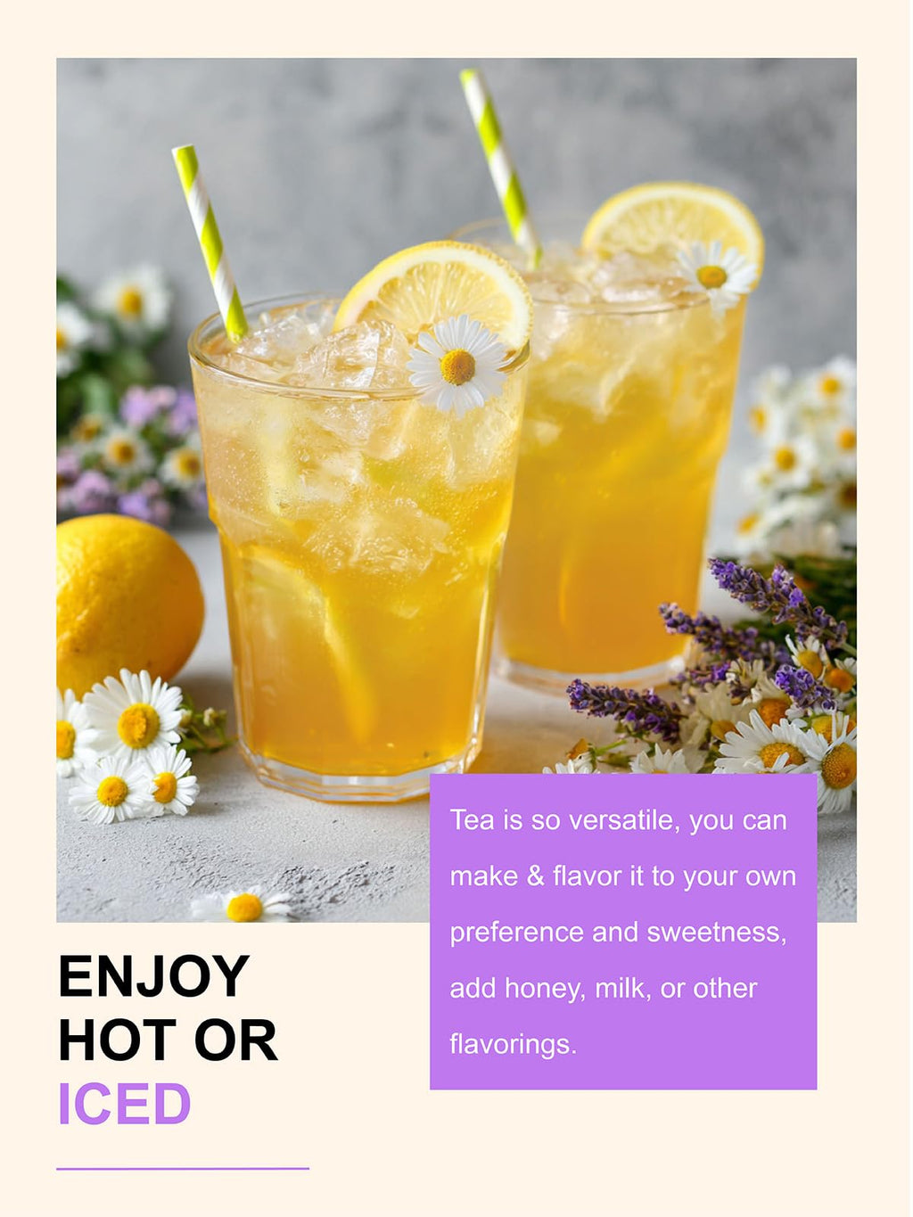 floral herbal tea blend for relaxation