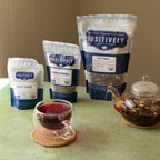 floral herbal tea for calming moments