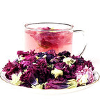 floral herbal tea for calming