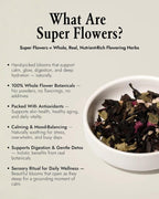 floral herbal tea for cleansing