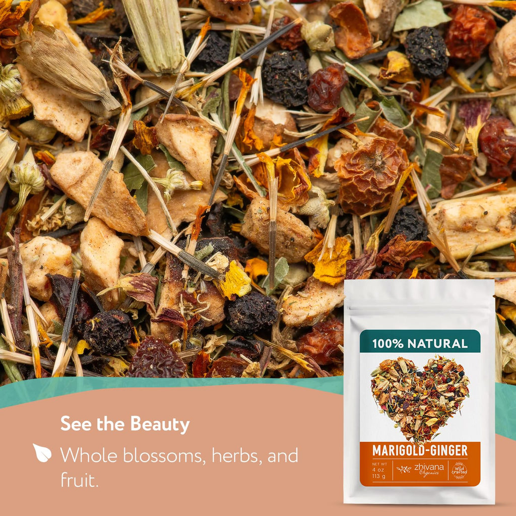 floral herbal tea for relaxation