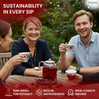 floral herbal tea for soothing moments