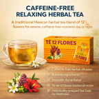 floral herbal tea for soothing moments