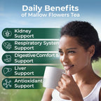 Floral herbal tea for wellness