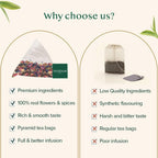 floral hibiscus rose tea for wellness