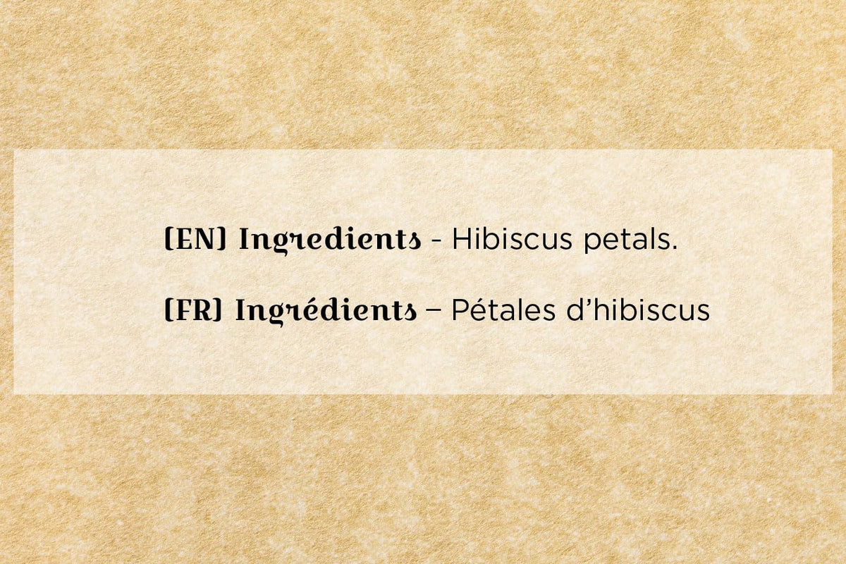 floral hibiscus tea flavour