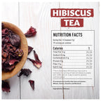 floral hibiscus tea for iced drinks