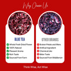 floral hibiscus tea for relaxation