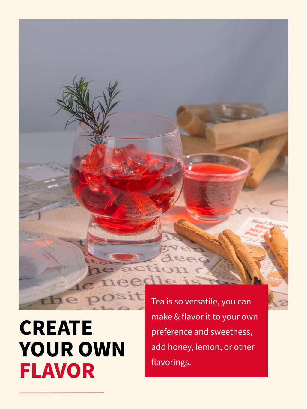 floral hibiscus tea for relaxation
