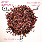 floral hibiscus tea for relaxation