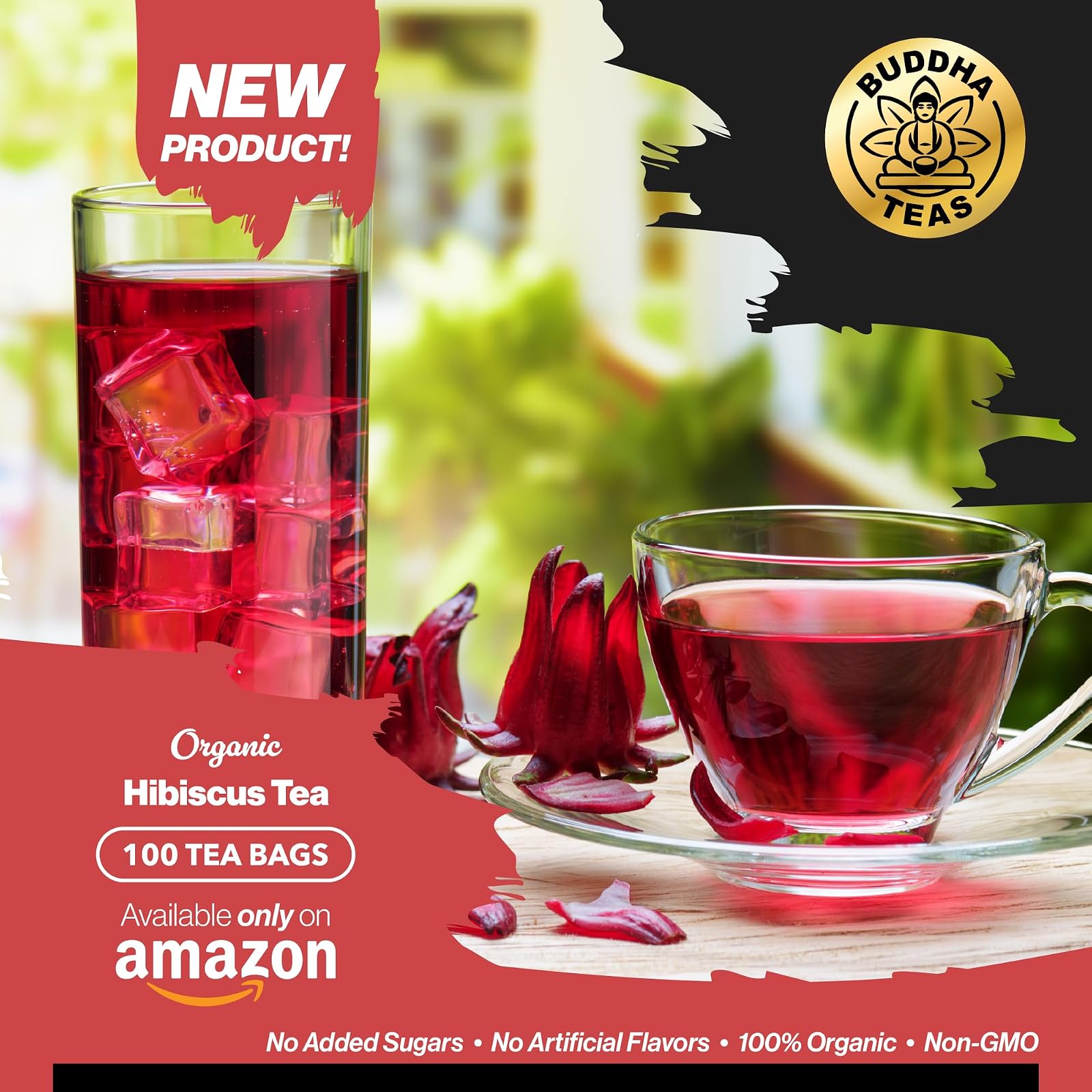 floral hibiscus tea for wellness
