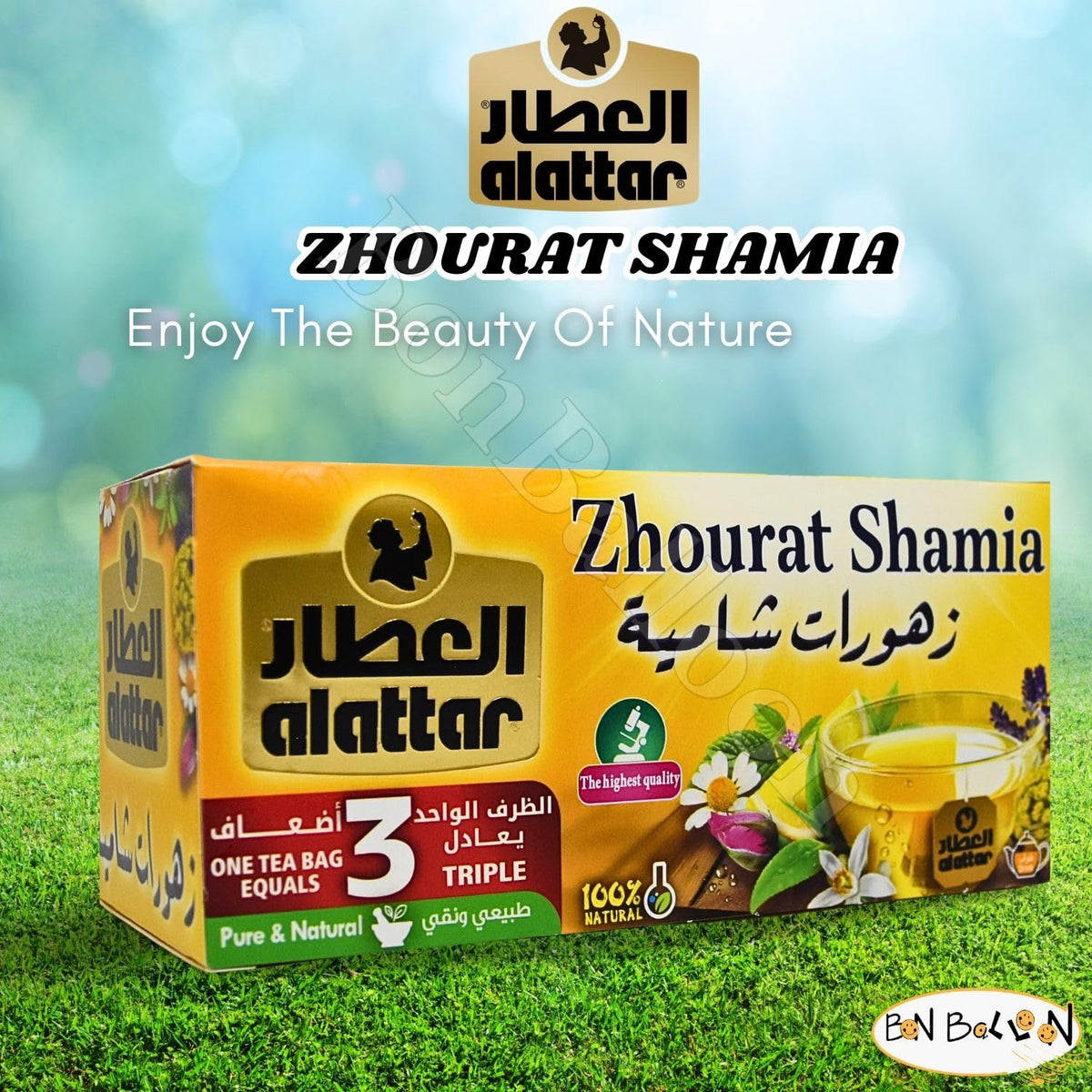 floral infusion Alattar tea bags