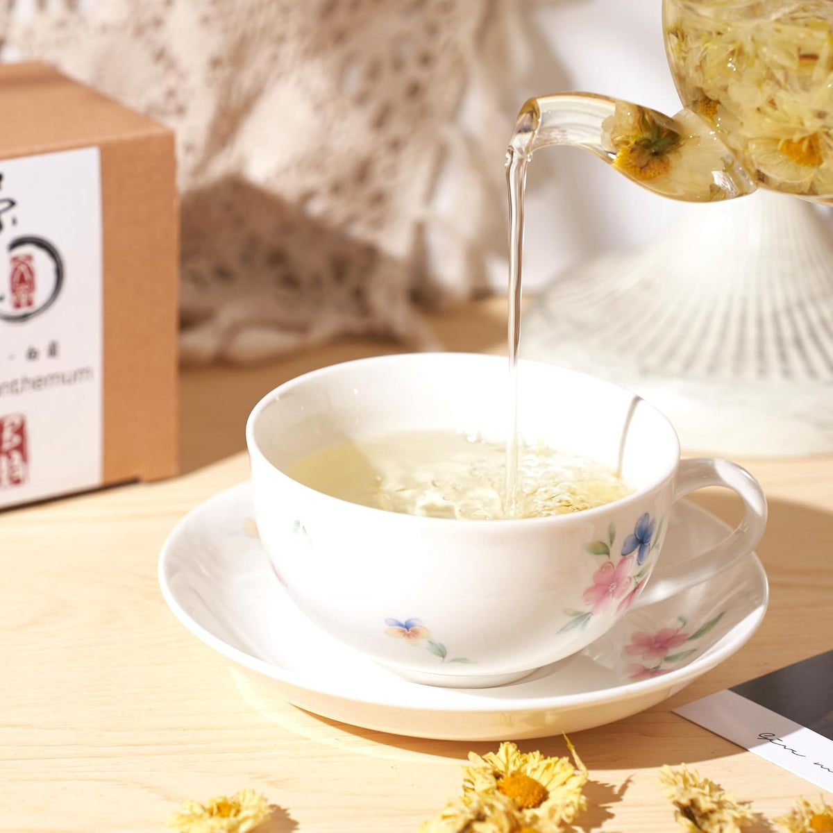 floral infusion chrysanthemum tea benefits