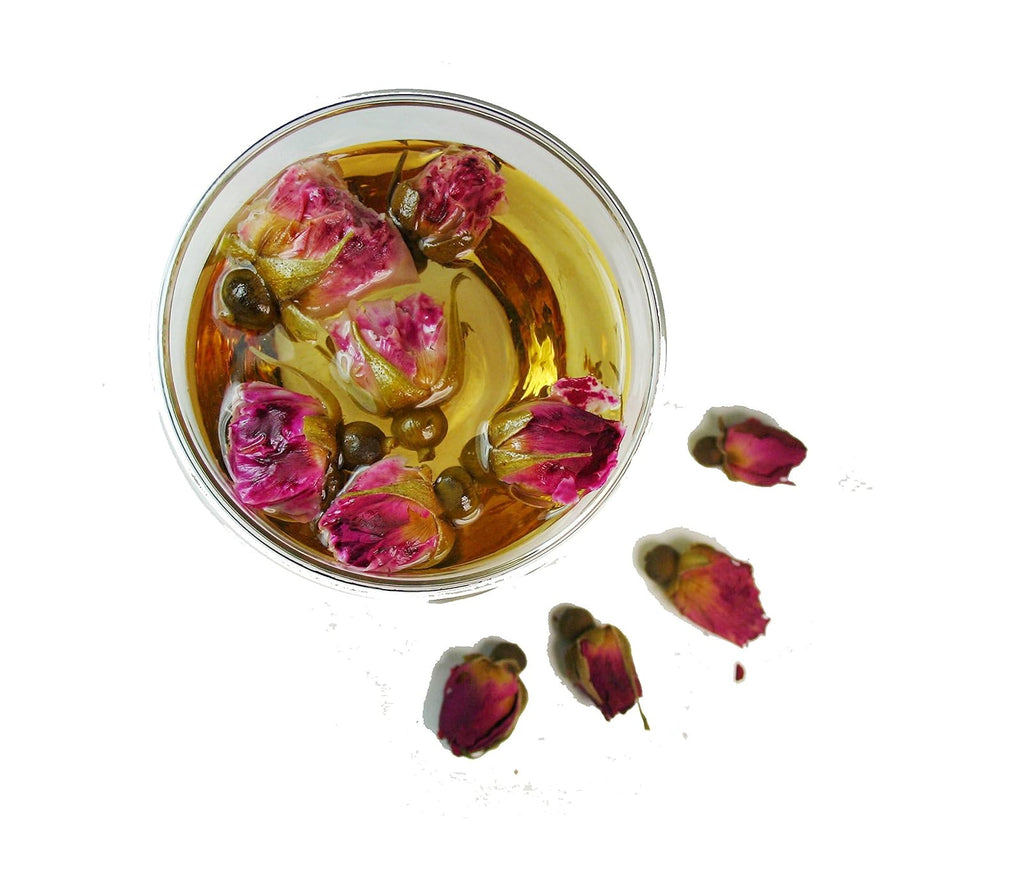 floral infusion dried rose buds