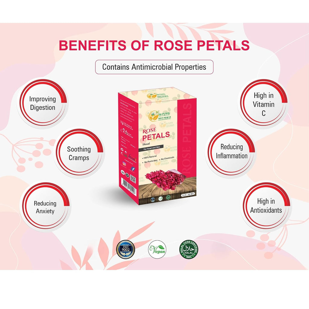 floral infusion dried rose petals