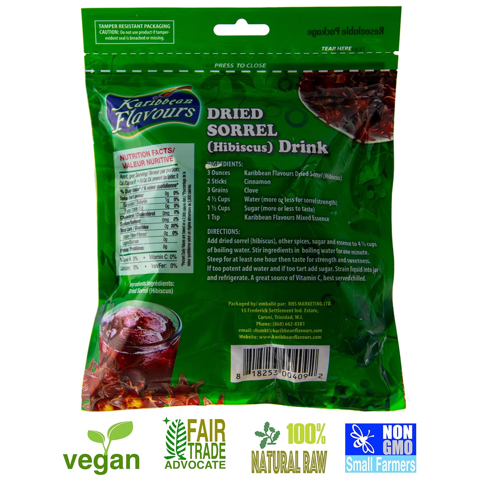 floral infusion hibiscus tea blend