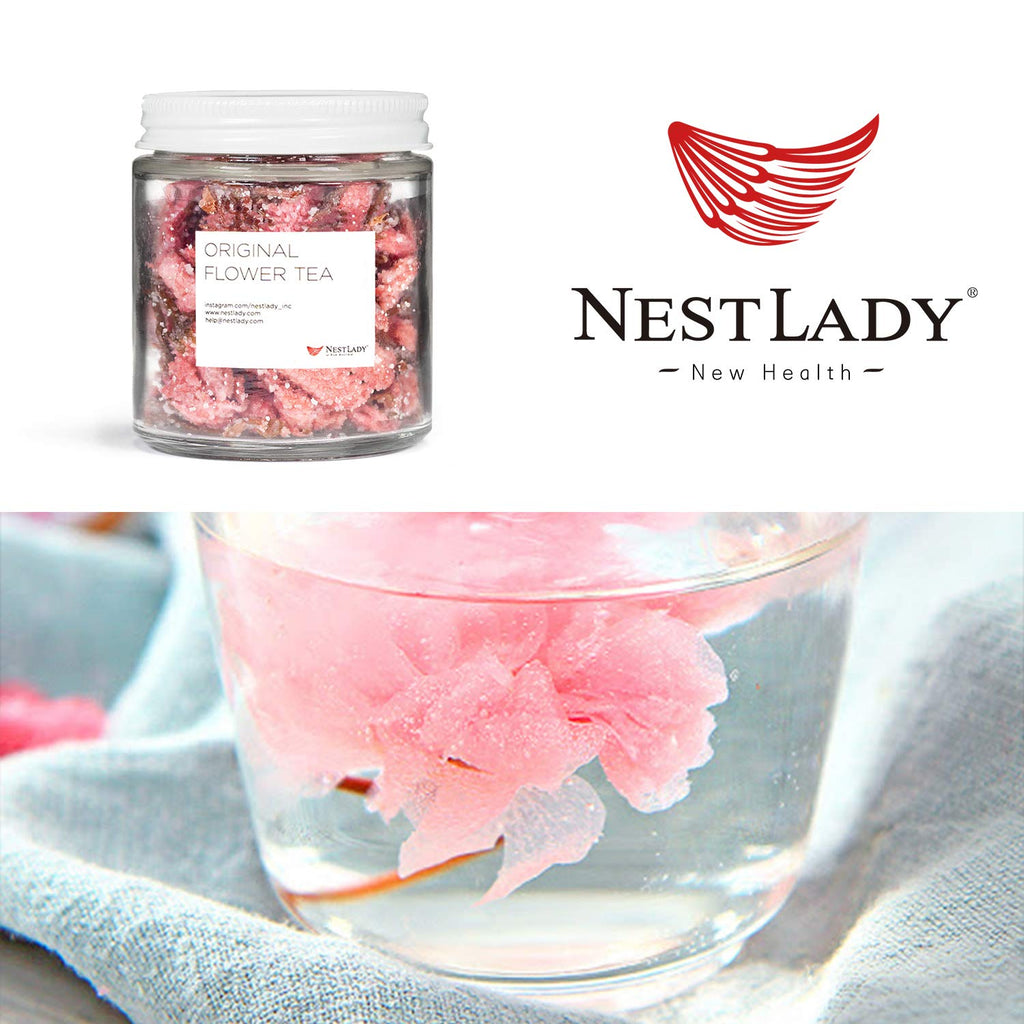 floral infusion with cherry blossoms