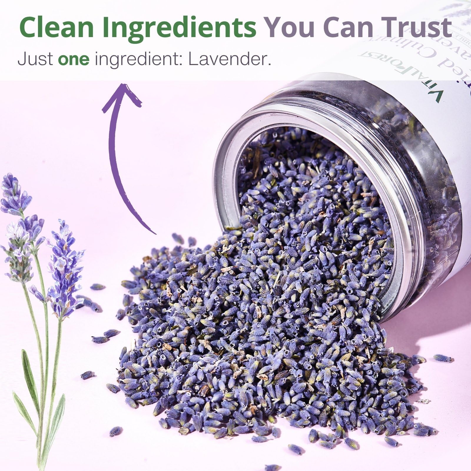 floral lavender for detox tea
